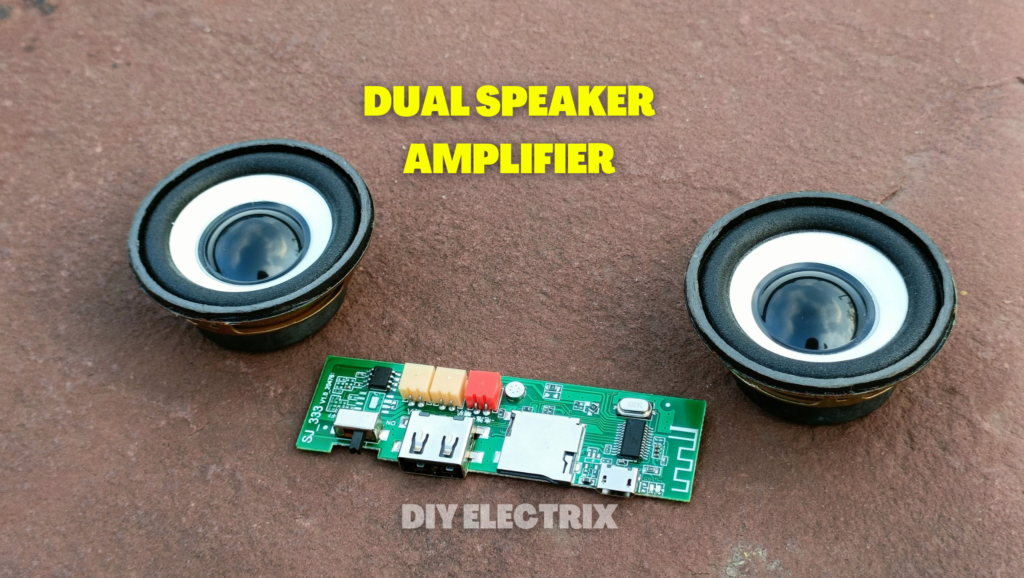 Dual Speaker Audio Amplifier Circuit - DIY Electrix