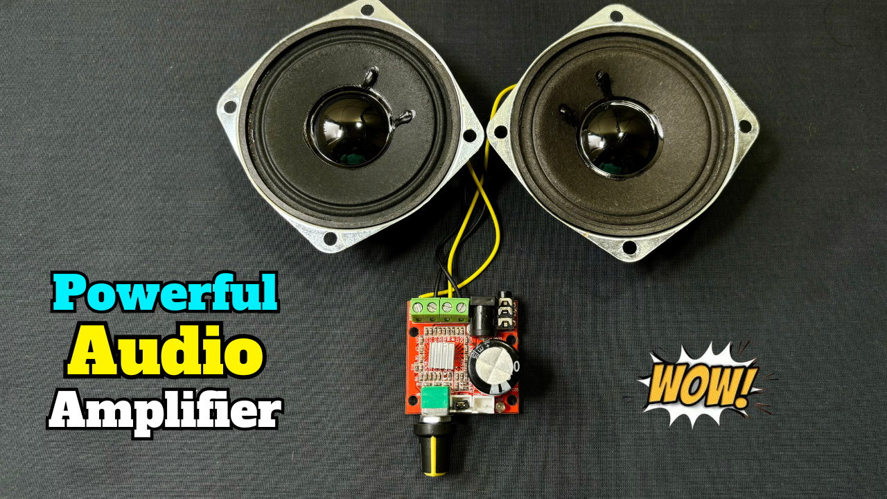 Powerful Stereo Audio Amplifier Circuit - DIY Electrix