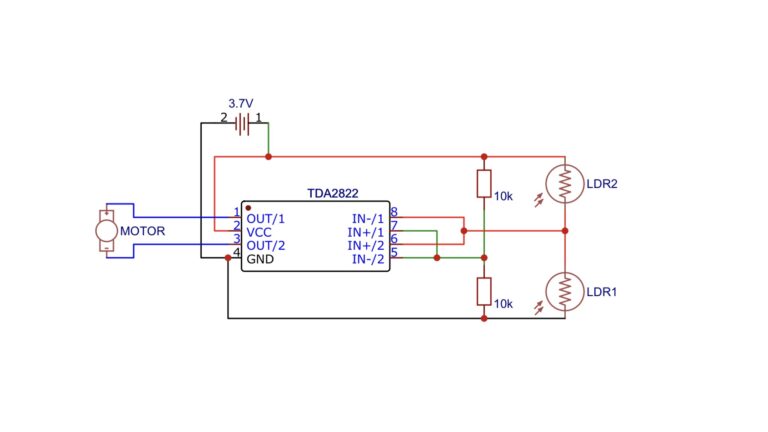 Automatic Sunlight Tracker Circuit - DIY Electrix